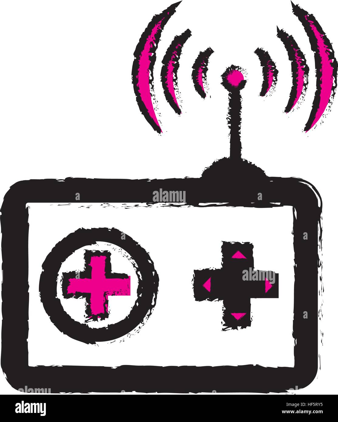 Drone remote control icon vector illustration graphic design Stock ...