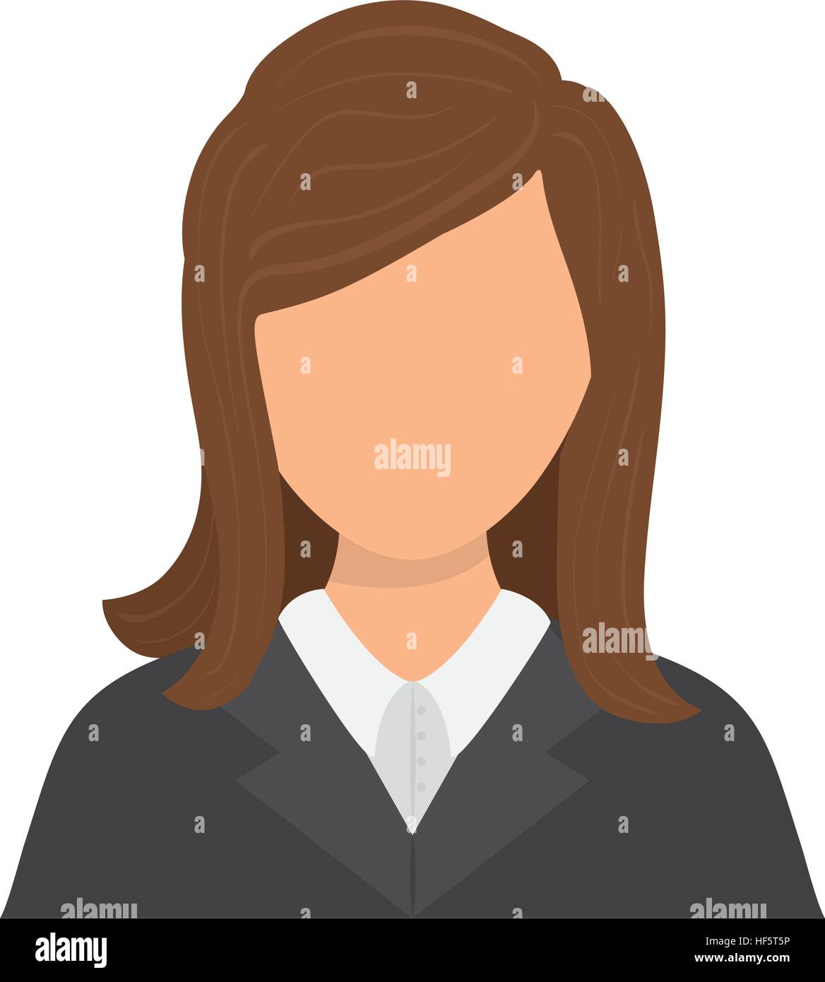 Young woman profile icon vector illustration graphic design Stock ...