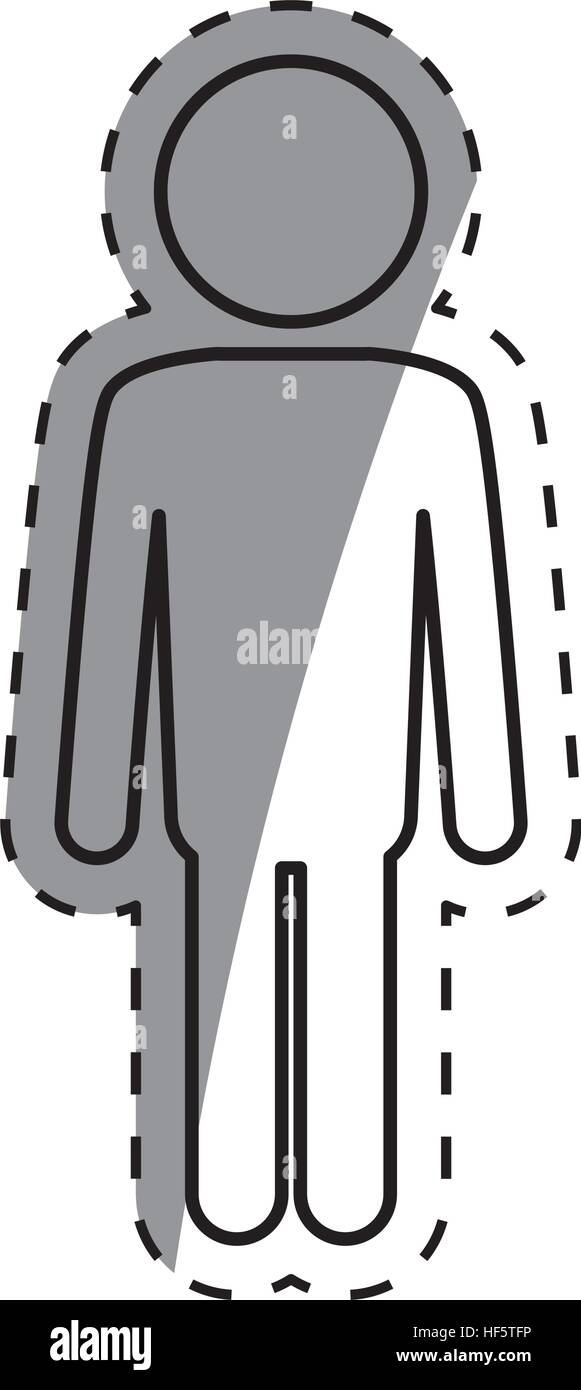 Isolated pictogram man Stock Vector Image & Art - Alamy