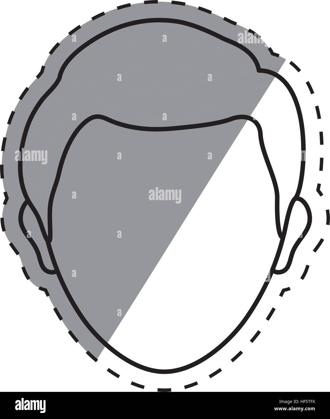 Man faceless head Stock Vector Image & Art - Alamy