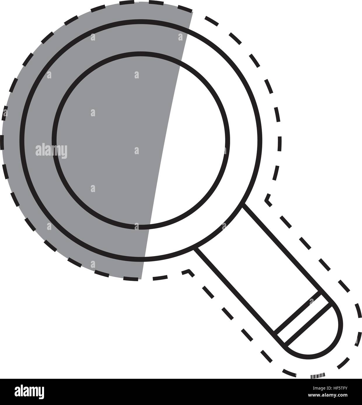 Magnifying glass lupe Stock Vector Image & Art - Alamy