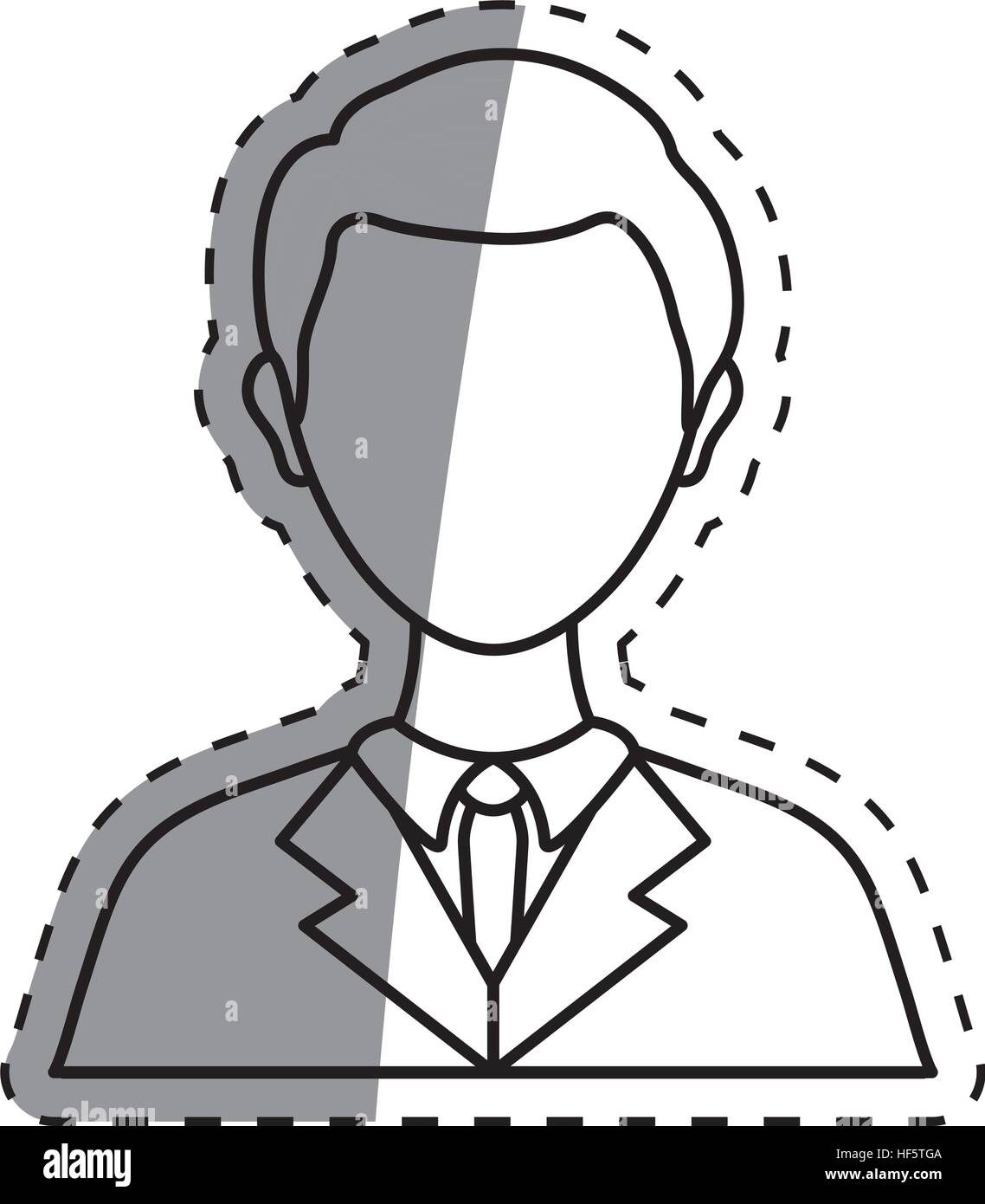 Businessman executive Profile Stock Vector Image & Art - Alamy