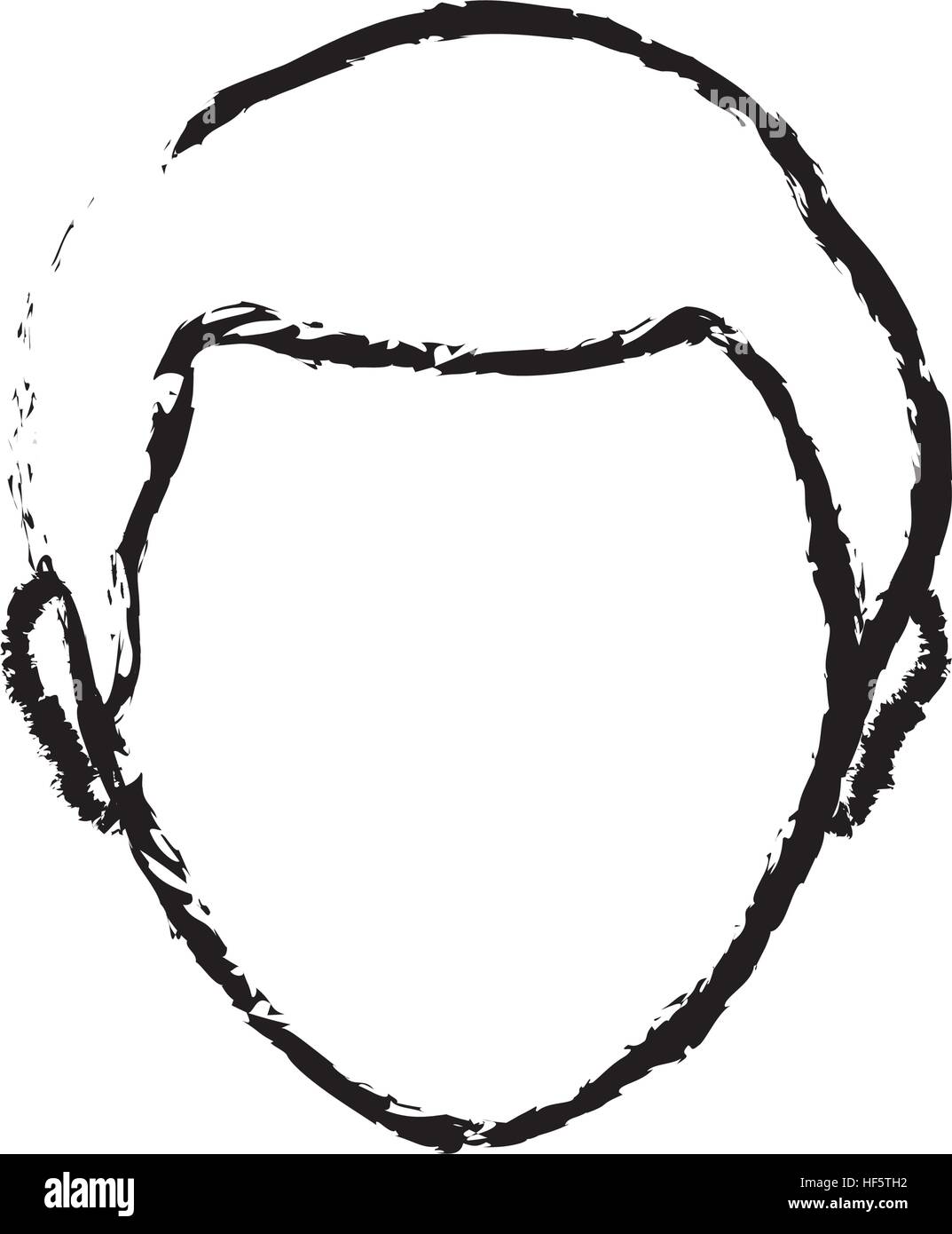 Man faceless head Stock Vector Image & Art - Alamy