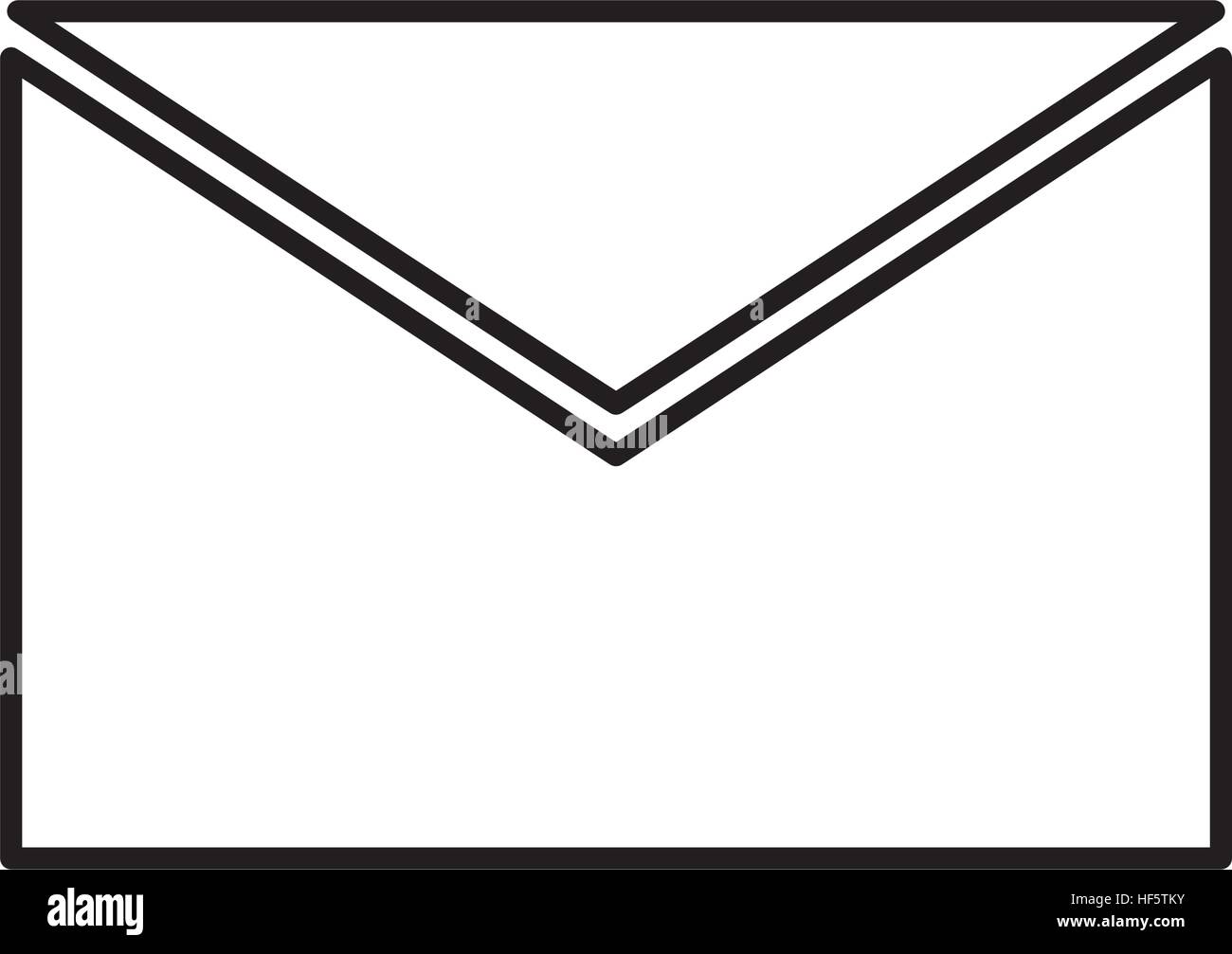 Mail letter symbol Stock Vector Image & Art - Alamy