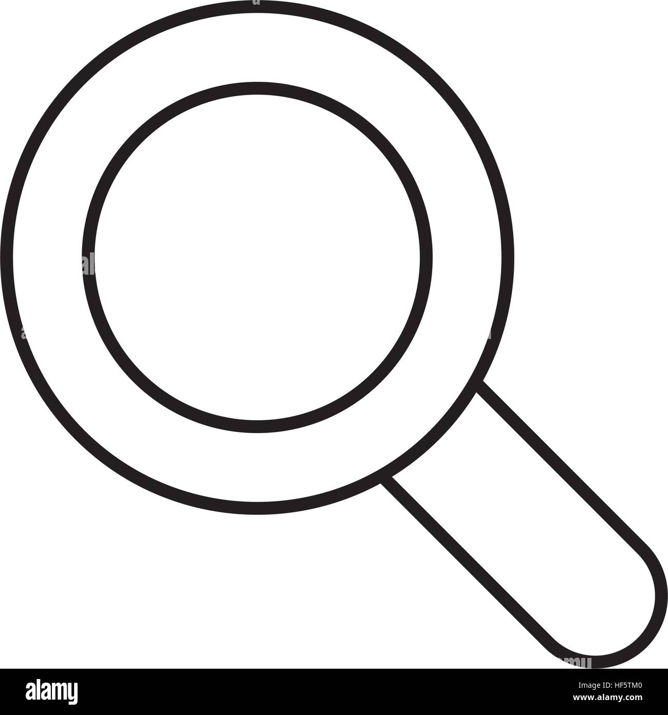 Magnifying glass lupe Stock Vector Image & Art - Alamy