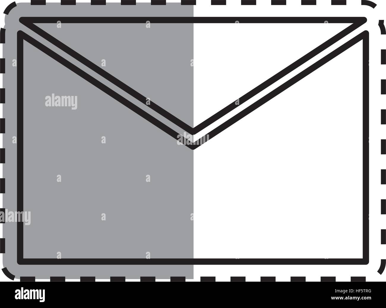 Mail letter symbol Stock Vector Image & Art - Alamy