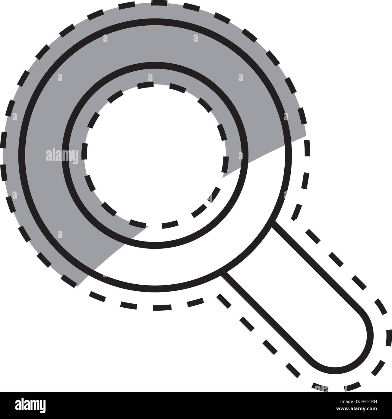 Magnifying glass lupe Stock Vector Image & Art - Alamy
