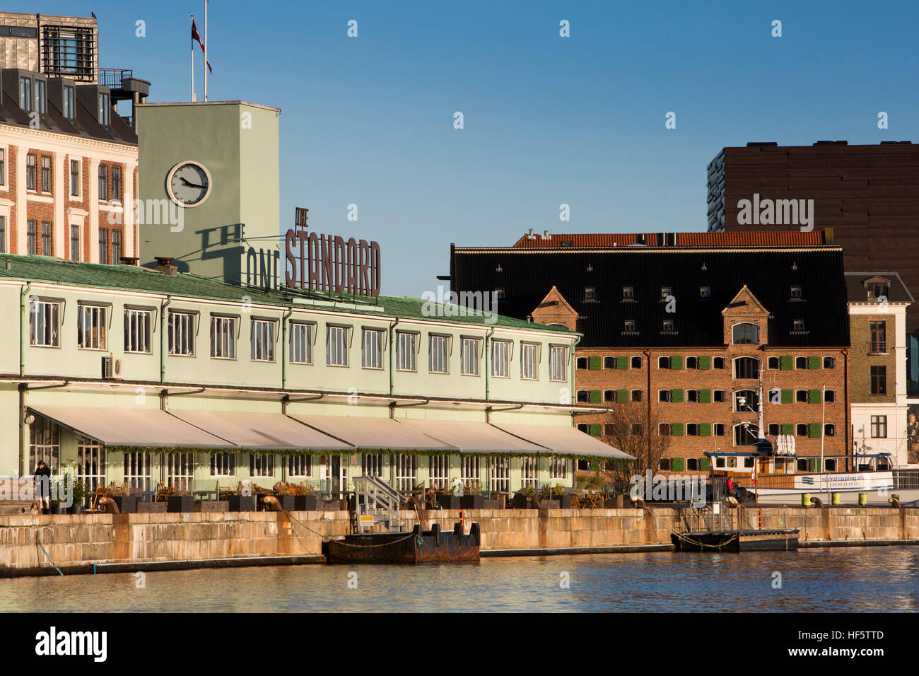 Denmark, Copenhagen, Harbour, The Standard, former ferry terminal ...