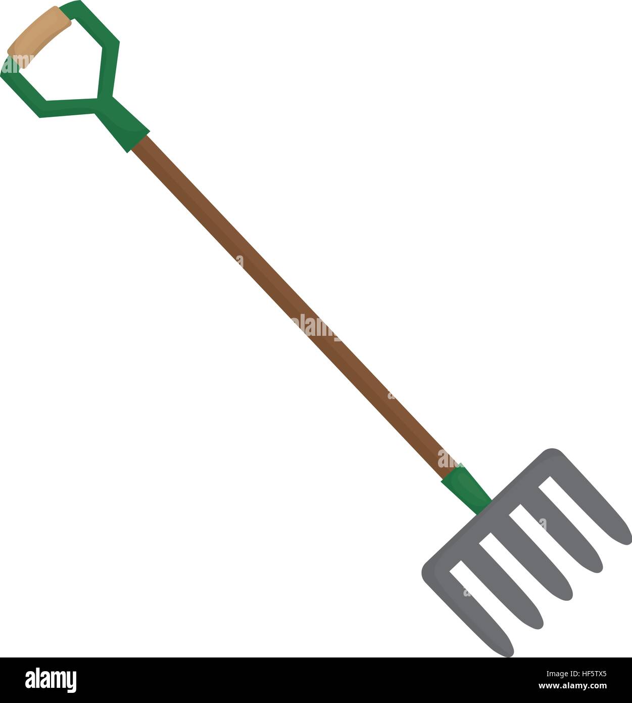 rake gardening tool Stock Vector Image & Art - Alamy