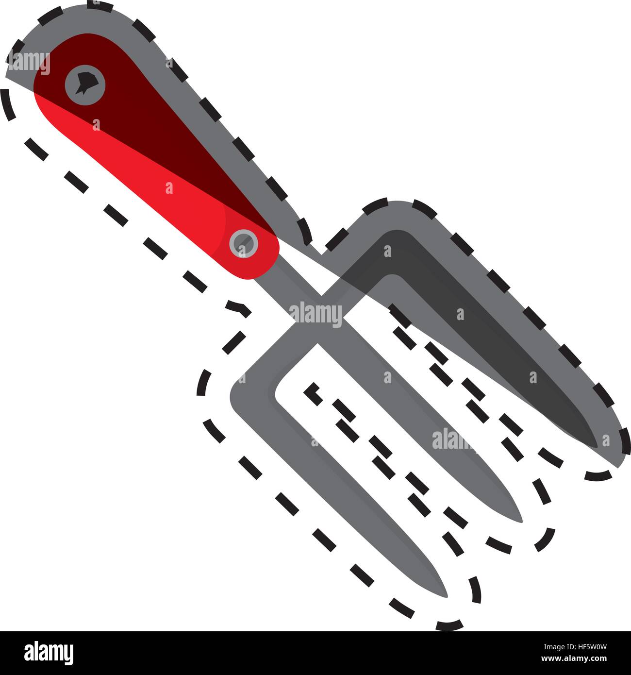 Harrow gardening tool Stock Vector Image & Art - Alamy
