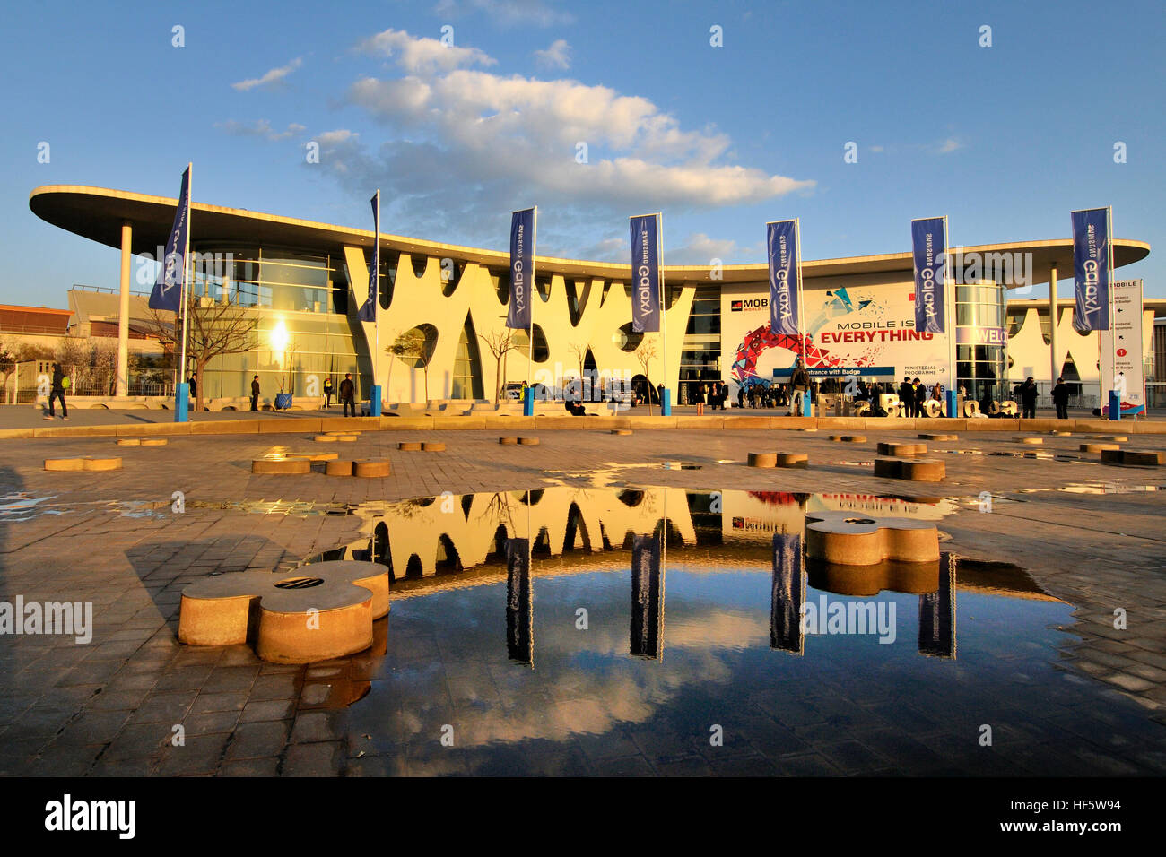 Fira de Barcelona trade fair ground, Joan Carles I avenue, L´Hospitalet ...