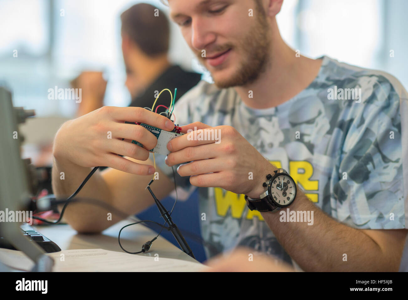 Physics students degree hi-res stock photography and images - Alamy