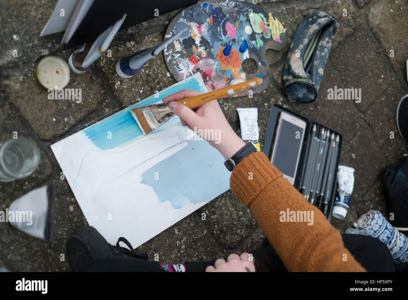 Higher Education in the UK: Aberystwyth University fine art students in ...