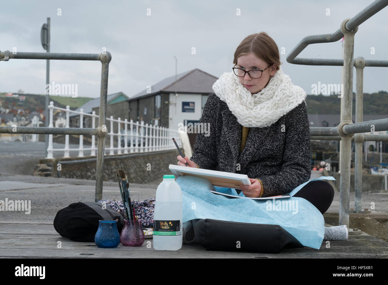 Higher Education in the UK: Aberystwyth University fine art students in ...