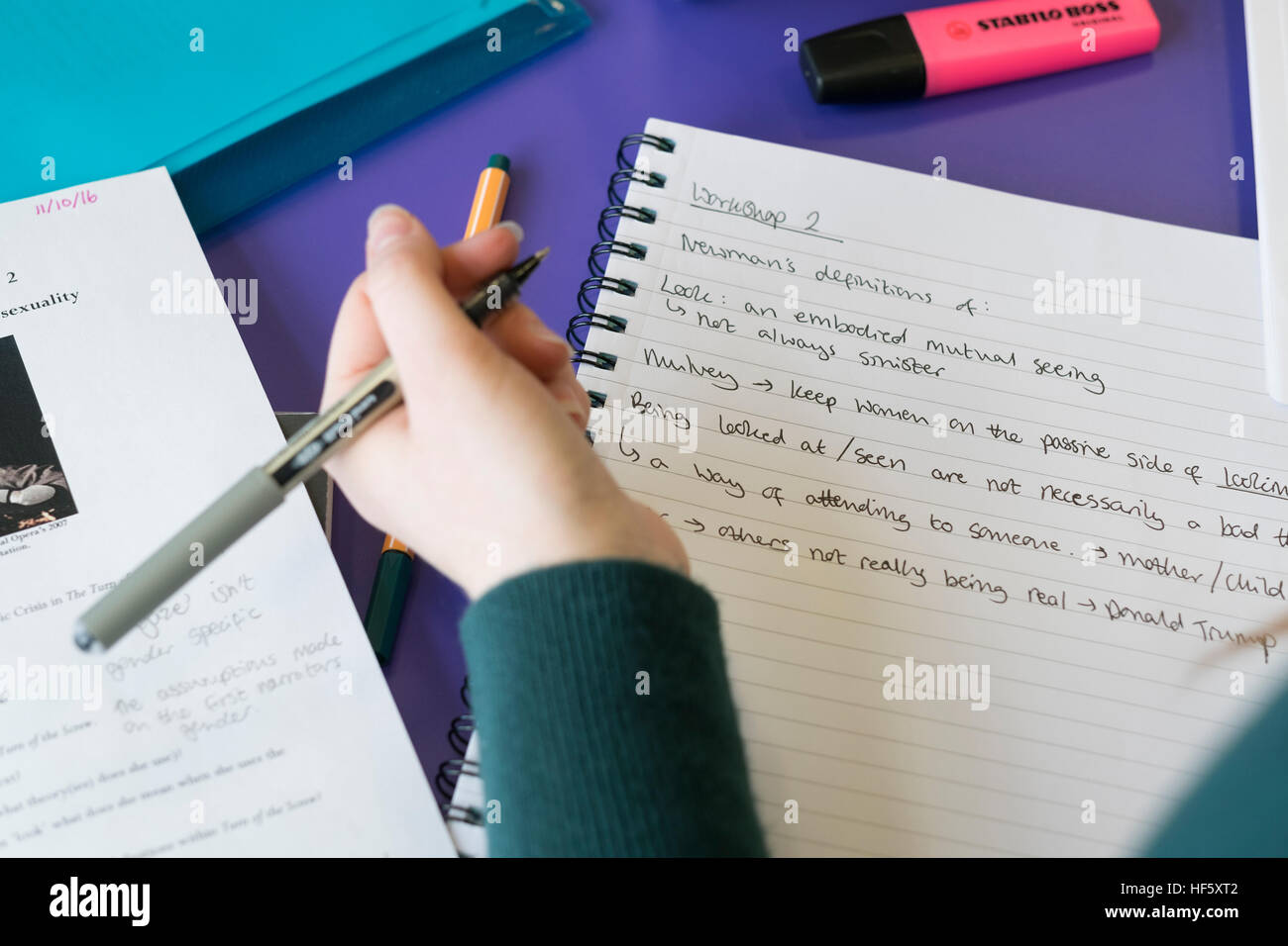 Higher Education in the UK: Aberystwyth University students in a ...