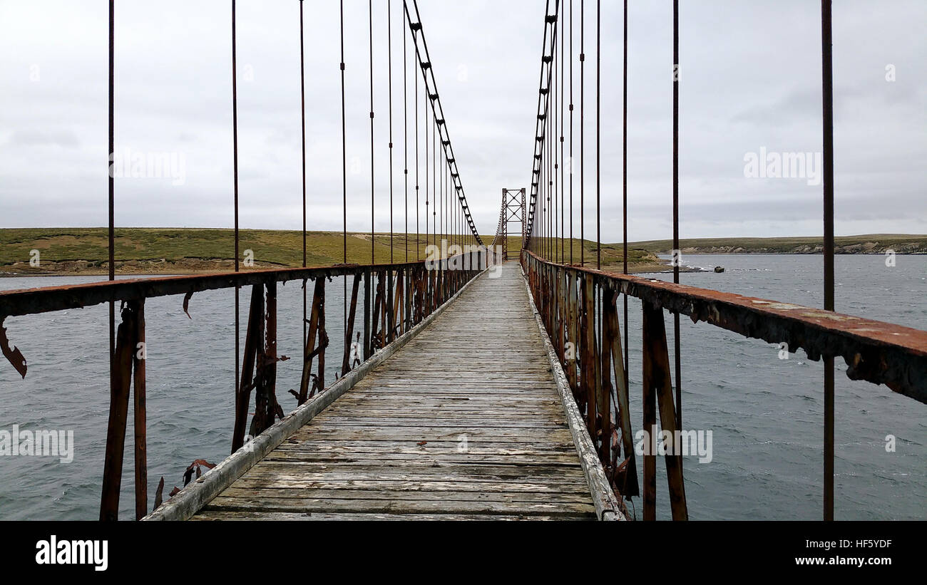 Bridge falklands hi-res stock photography and images - Alamy
