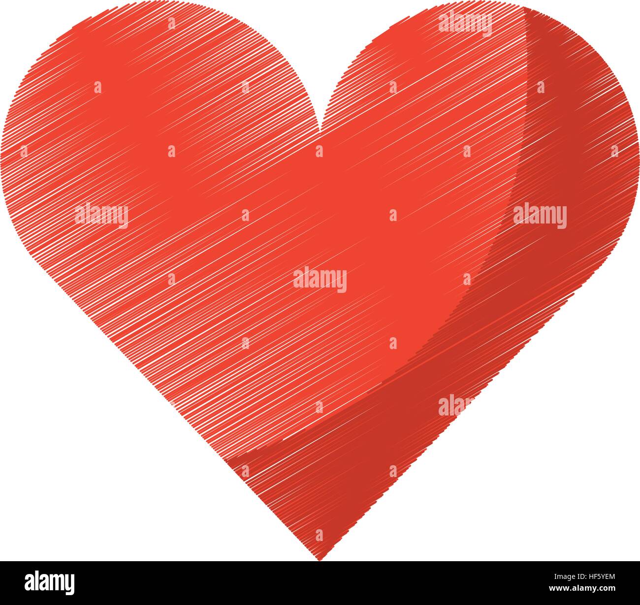 heart with medical symbol vector illustration design Stock Vector Image ...