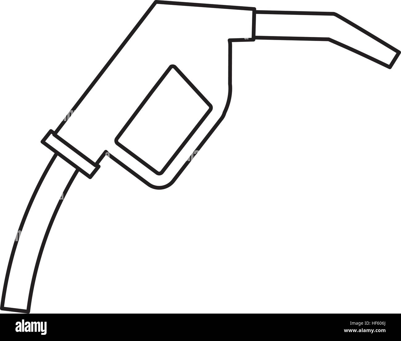 gun fuel service station vector illustration design Stock Vector Image ...