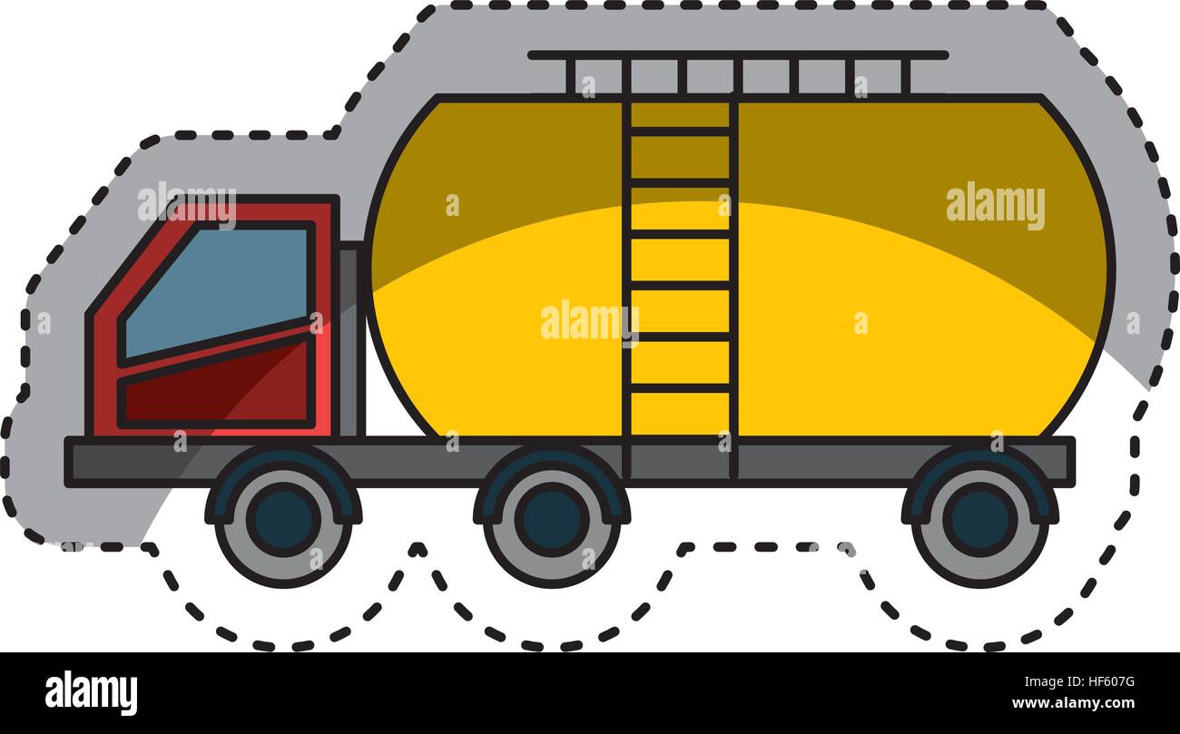 Tank car isolated icon vector illustration design Stock Vector Image ...