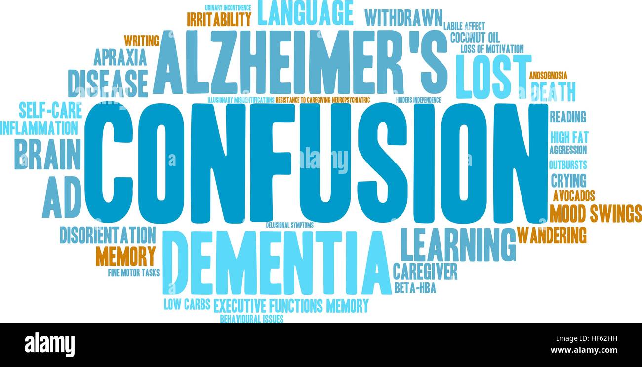 Confusion word cloud on a white background Stock Vector Image & Art - Alamy