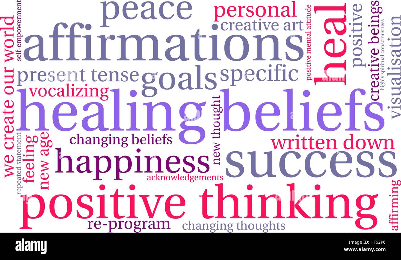 Healing Word Cloud Stock Vector Image & Art - Alamy