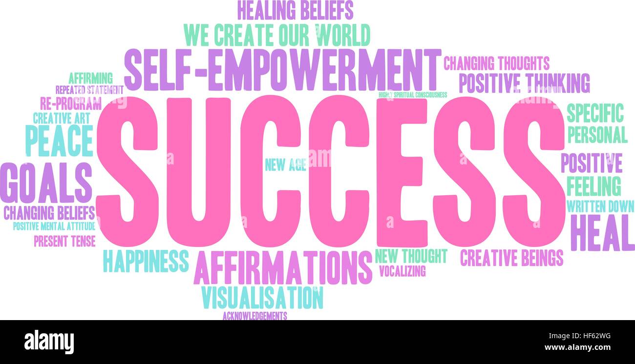 Success word cloud on a white background Stock Vector Image & Art - Alamy