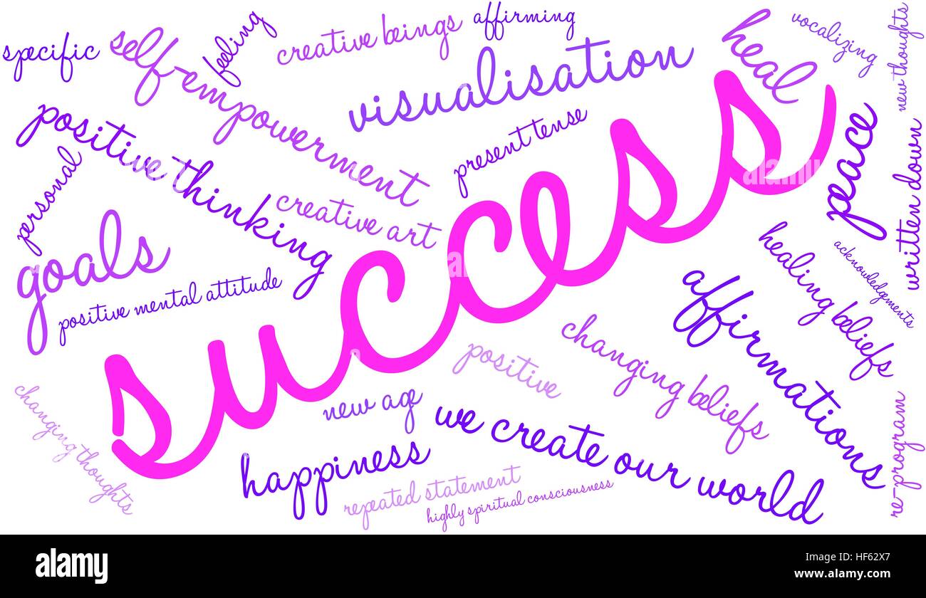 Success word cloud on a white background Stock Vector Image & Art - Alamy