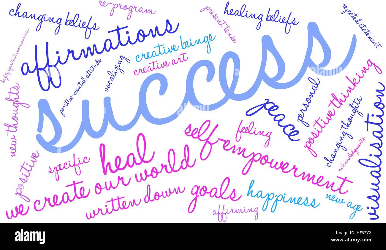 Success word cloud on a white background Stock Vector Image & Art - Alamy