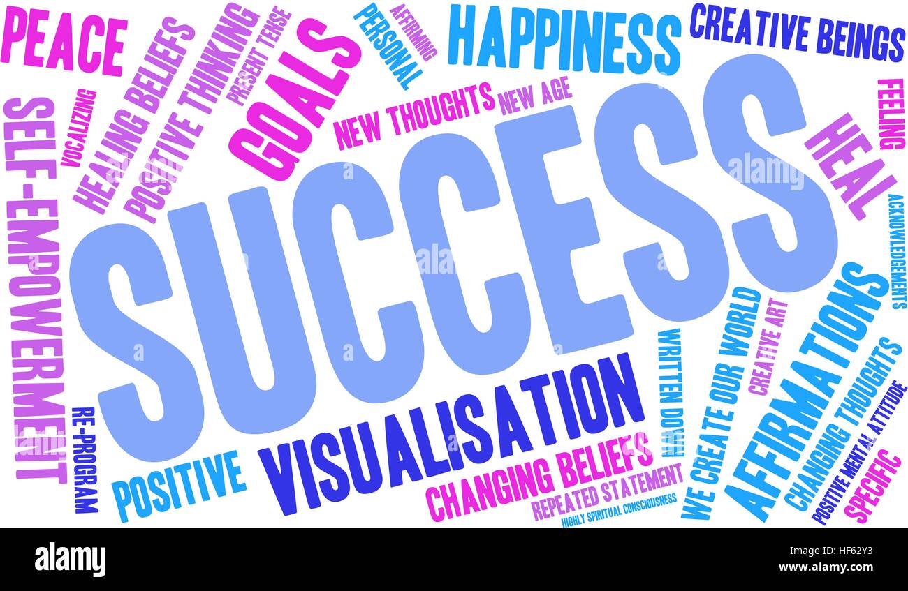 Success word cloud on a white background Stock Vector Image & Art - Alamy
