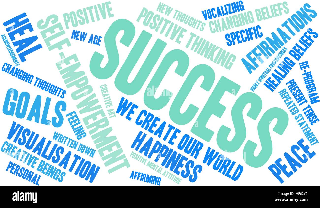 Success word cloud on a white background Stock Vector Image & Art - Alamy