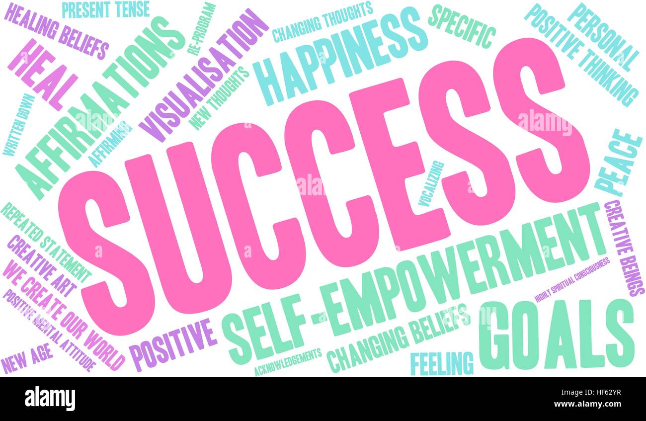 Success word cloud on a white background Stock Vector Image & Art - Alamy