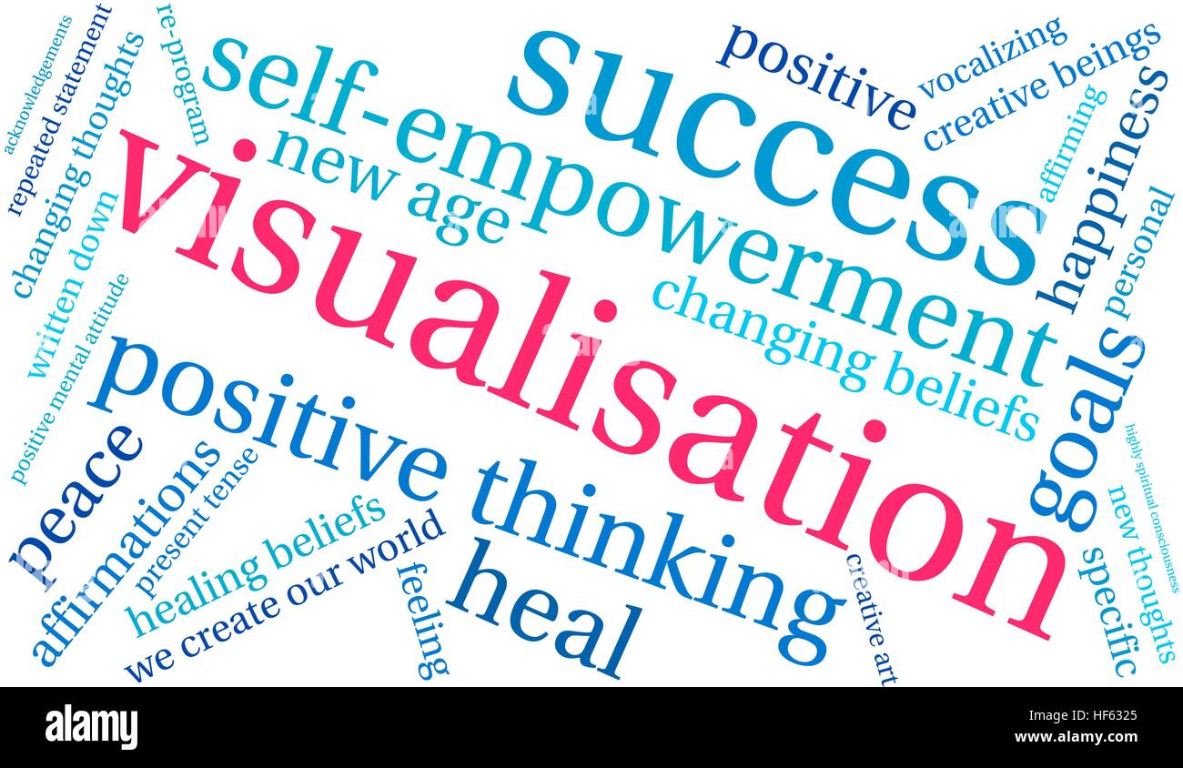 Visualisation word cloud on a white background Stock Vector Image & Art ...