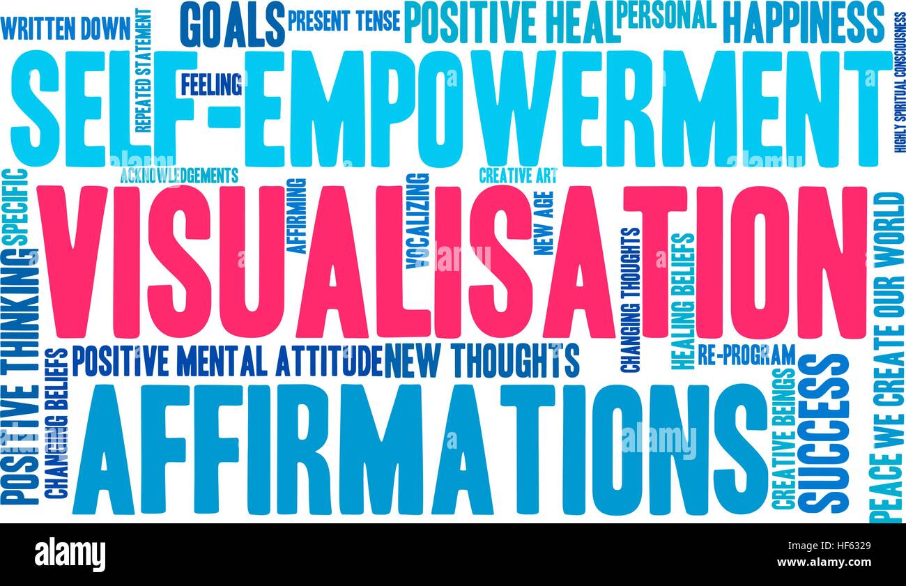 Visualisation word cloud on a white background Stock Vector Image & Art ...