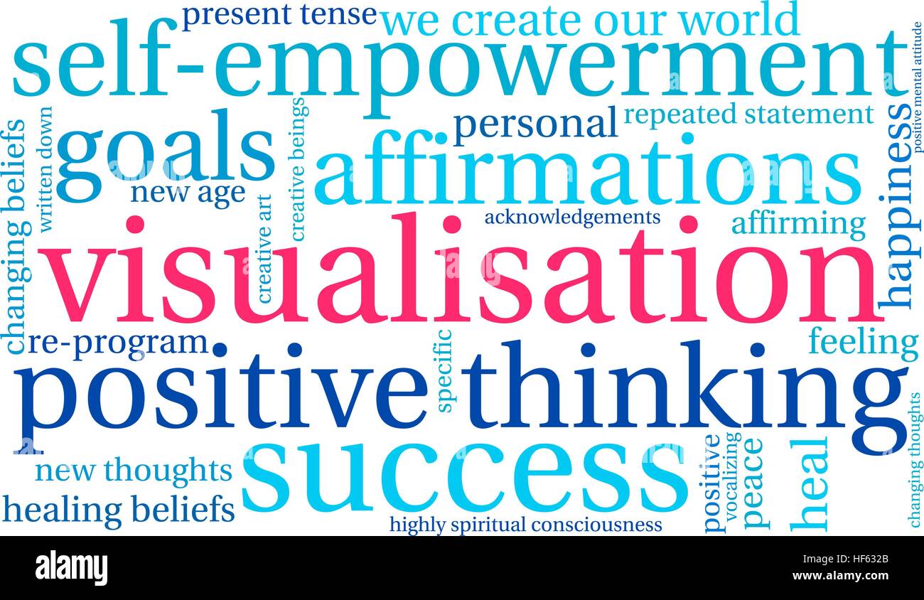 Visualisation word cloud on a white background Stock Vector Image & Art ...