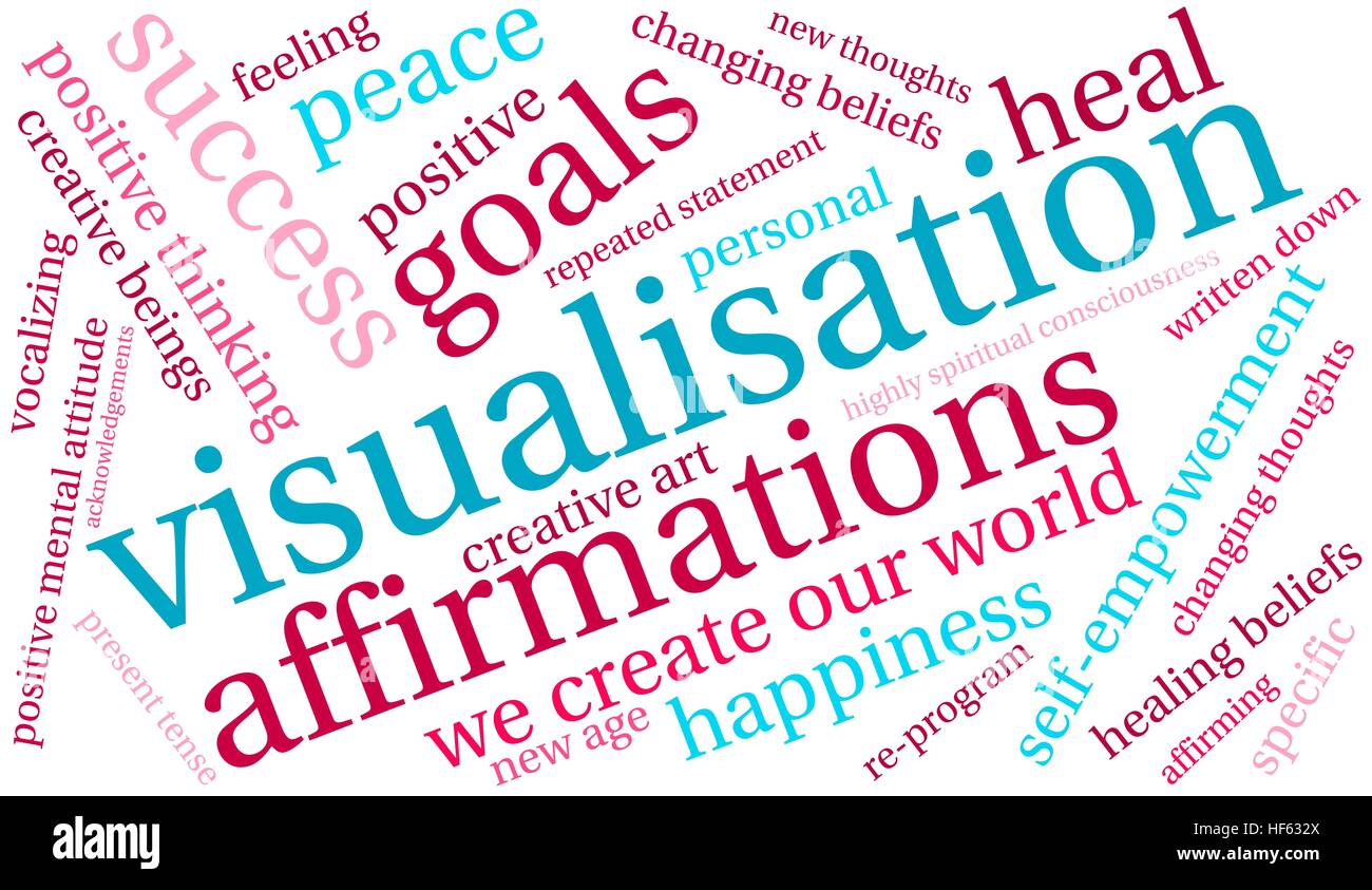 Visualisation word cloud on a white background Stock Vector Image & Art ...