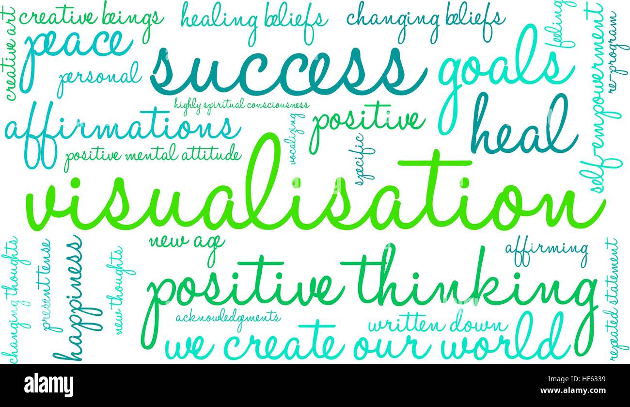 Visualisation word cloud on a white background Stock Vector Image & Art ...