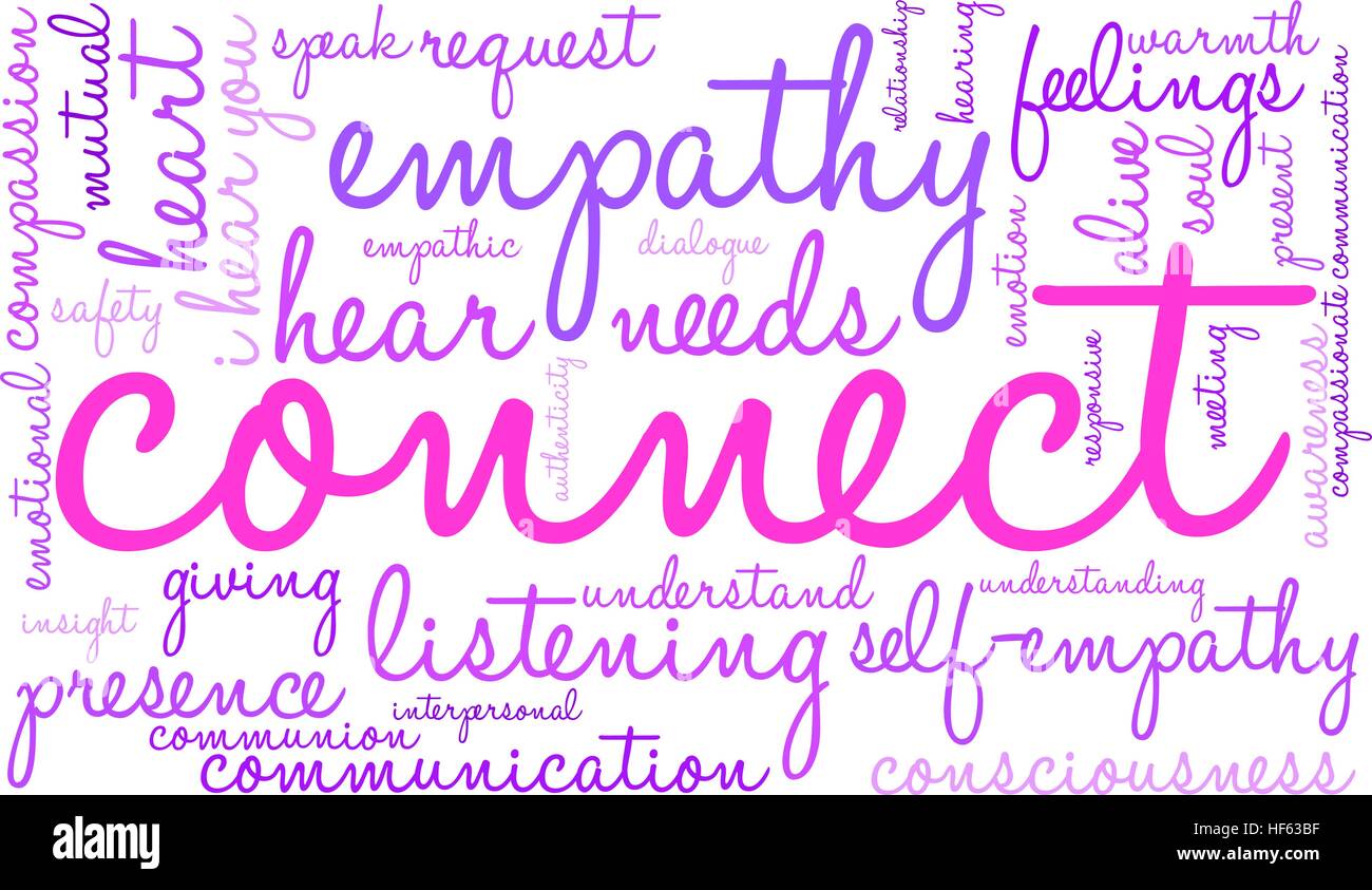 Connect word cloud on a white background Stock Vector Image & Art - Alamy