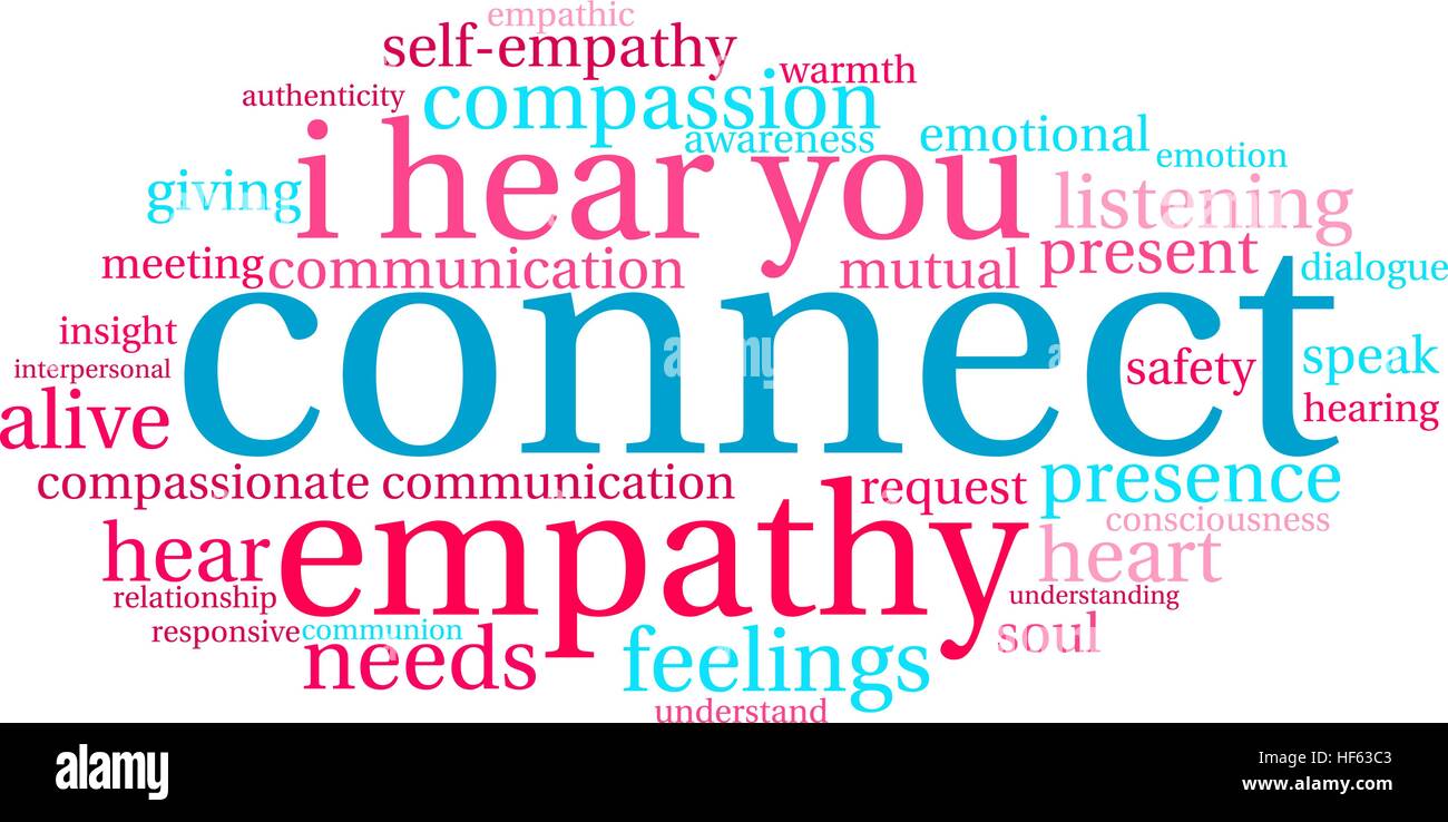 Connect word cloud on a white background Stock Vector Image & Art - Alamy