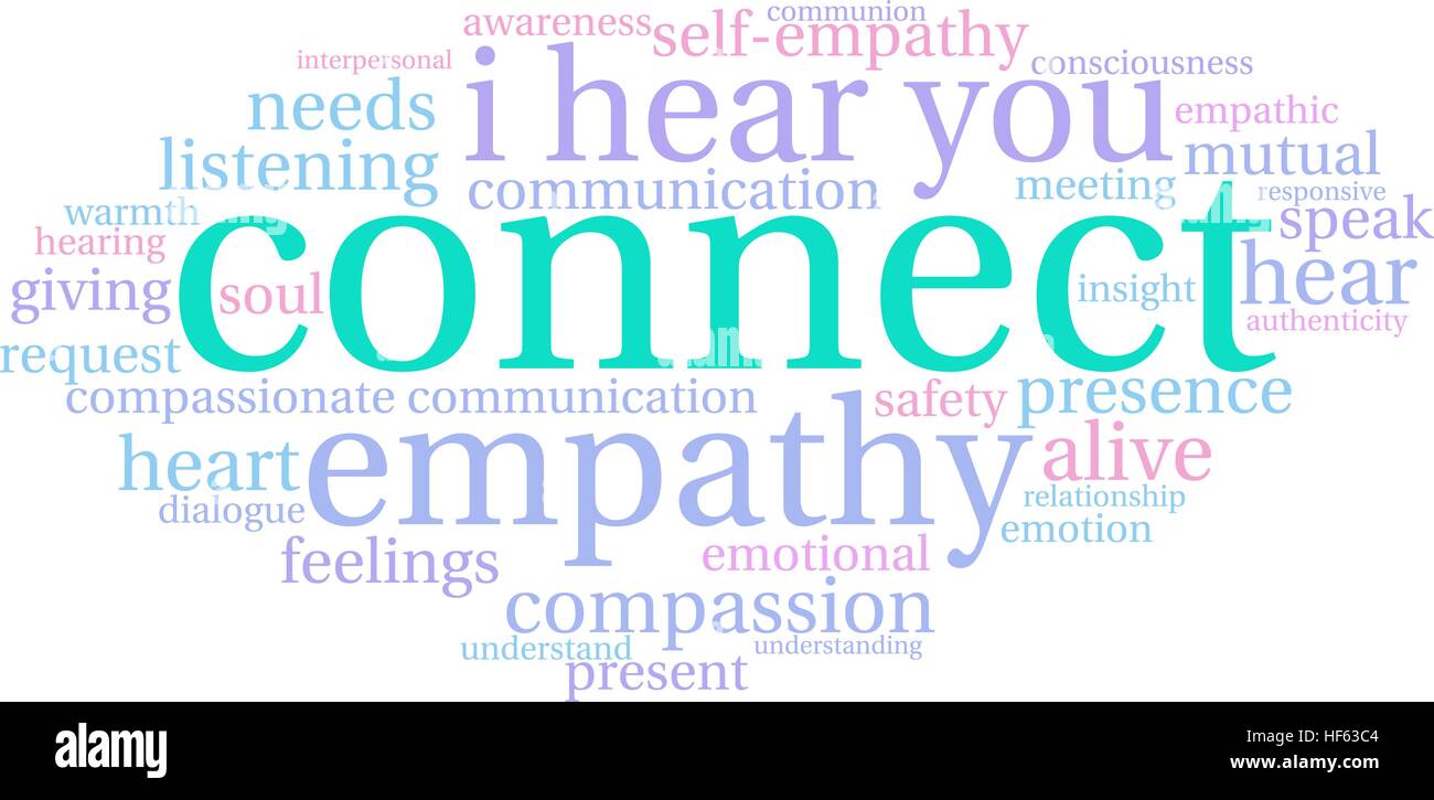 Connect word cloud on a white background Stock Vector Image & Art - Alamy