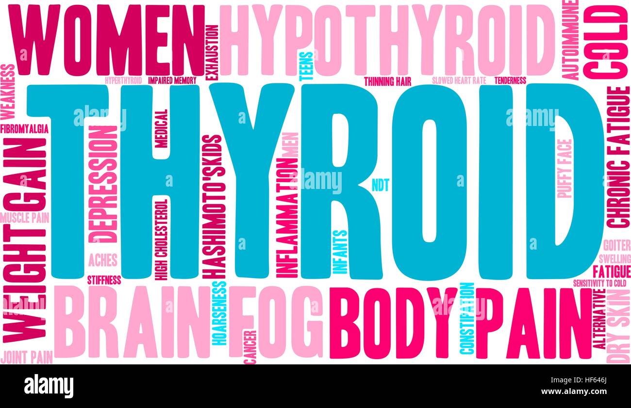 Hyperthyroid Stock Vector Images - Alamy