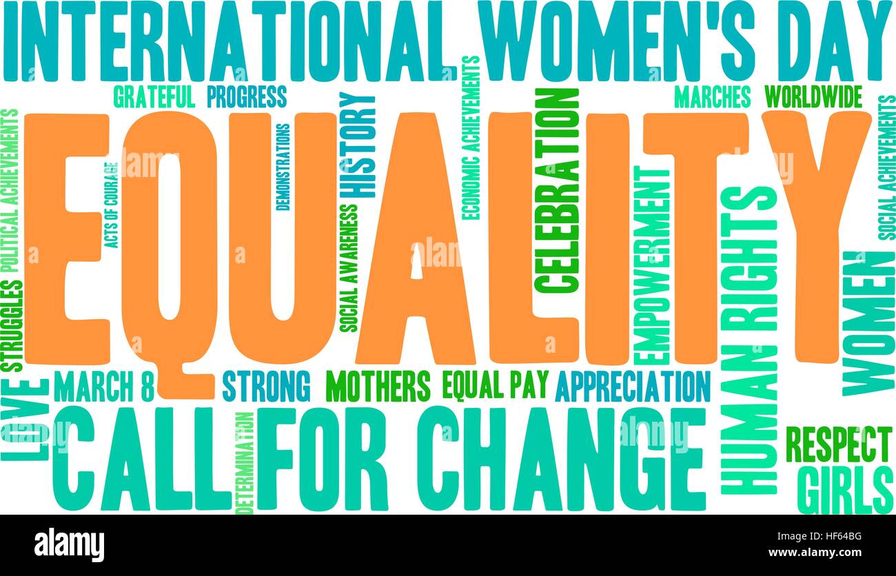 Equality word cloud on a white background Stock Vector Image & Art - Alamy