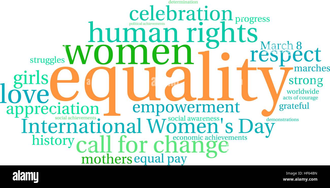 Equality word cloud on a white background Stock Vector Image & Art - Alamy