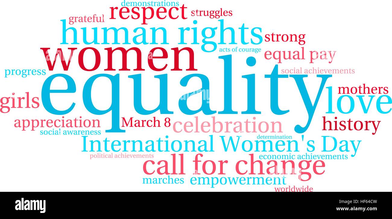 Equality word cloud on a white background Stock Vector Image & Art - Alamy