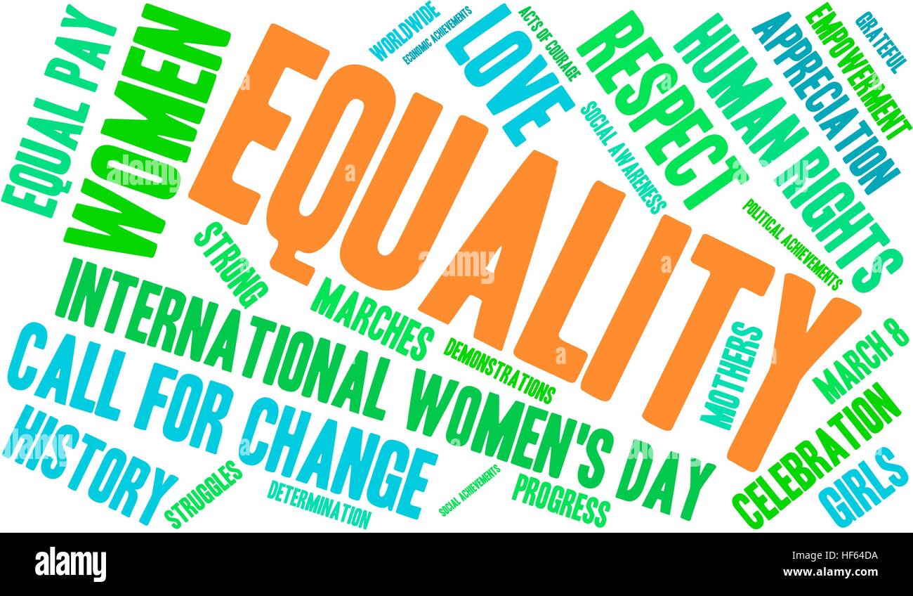 Equality Marches Stock Vector Images - Alamy