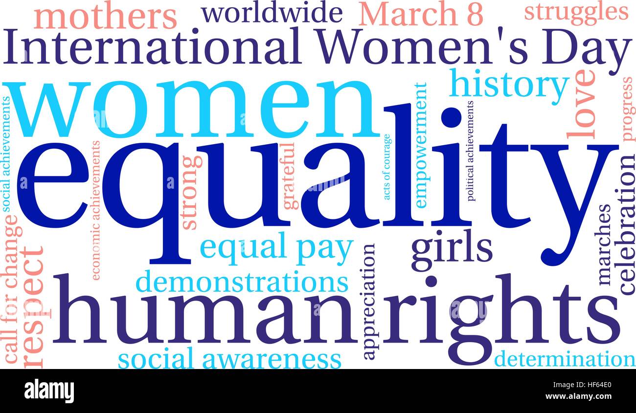 Equality word cloud on a white background Stock Vector Image & Art - Alamy