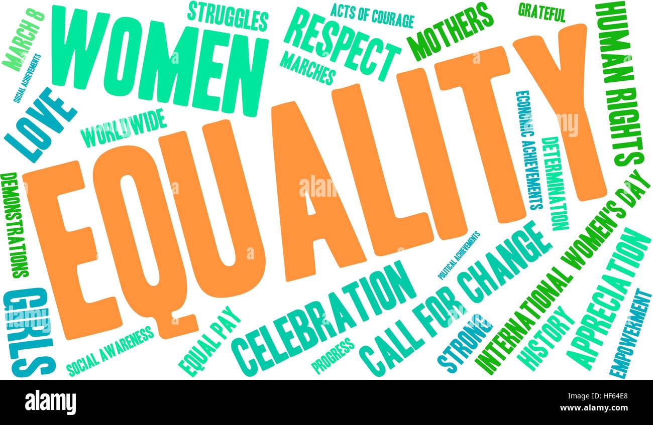 Equality Marches Stock Vector Images - Alamy