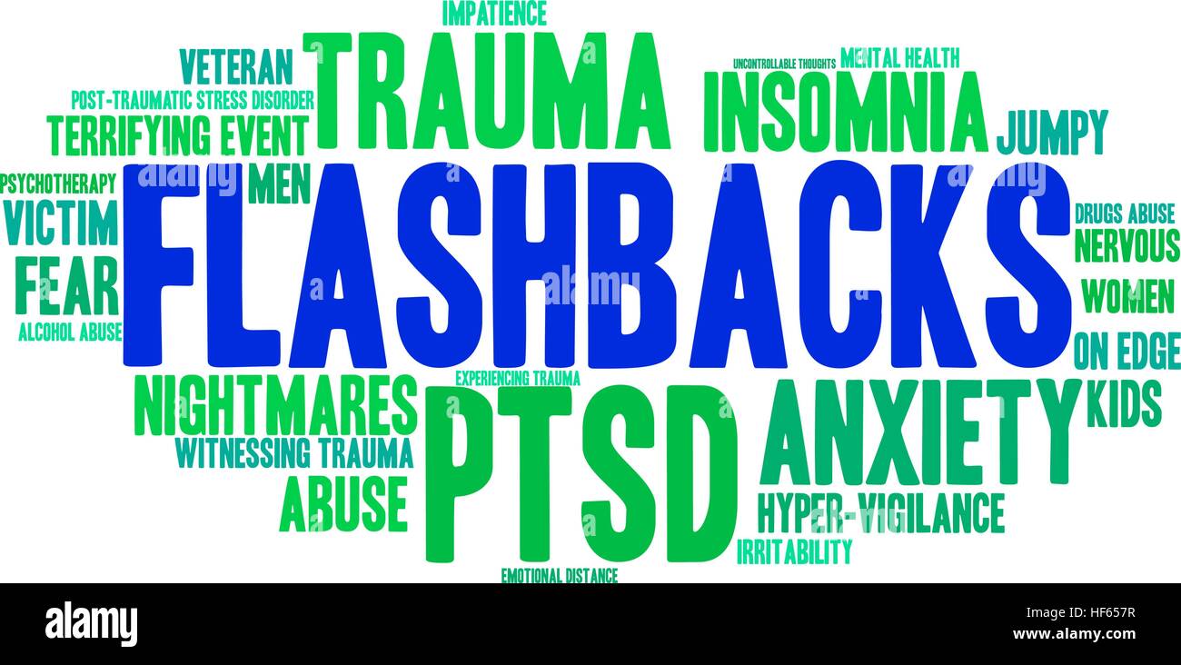 Flashbacks Word Cloud on a white background Stock Vector Image & Art ...