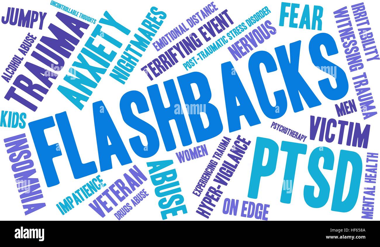Flashbacks Word Cloud on a white background Stock Vector Image & Art ...