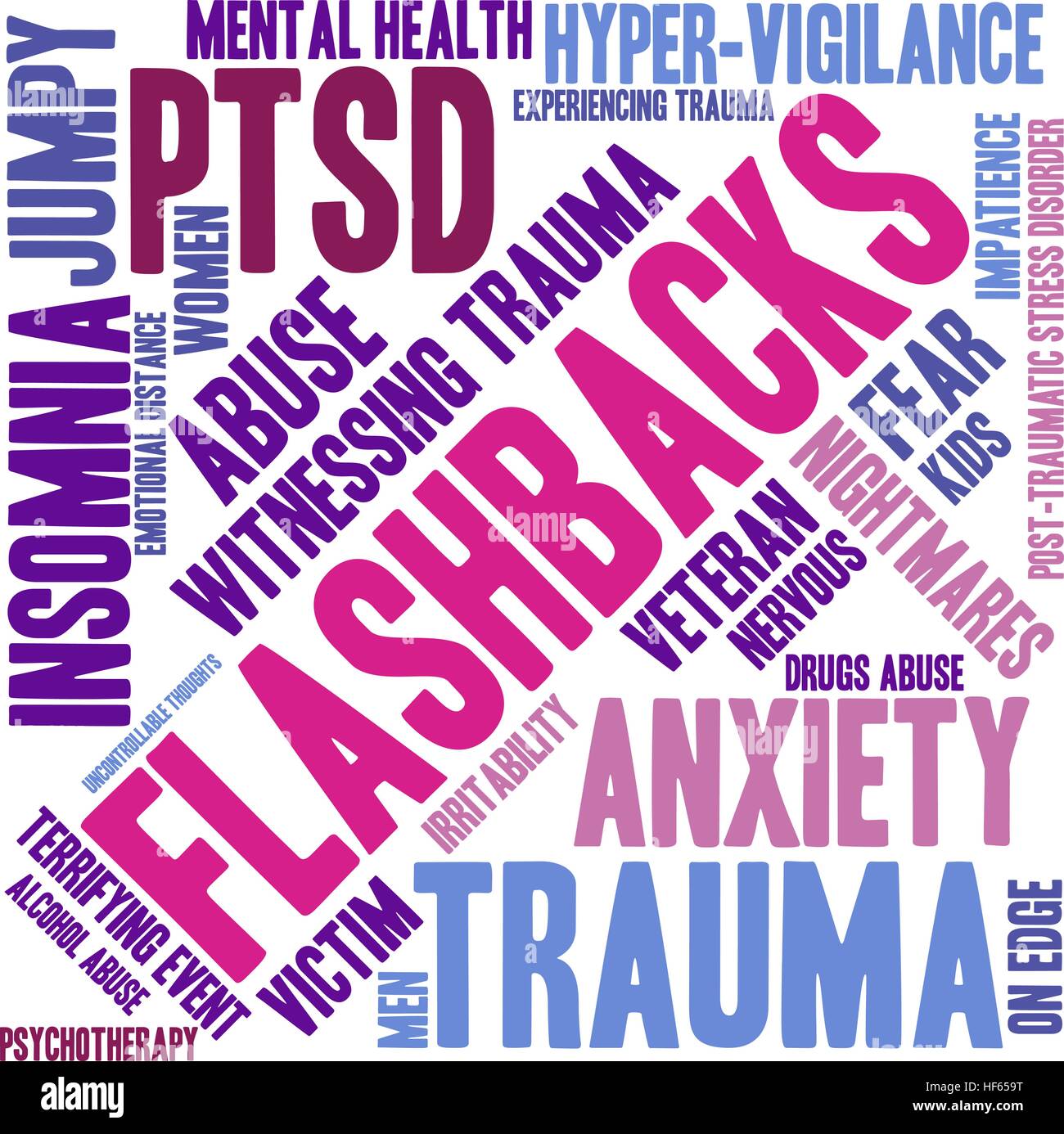 Flashbacks Word Cloud on a white background Stock Vector Image & Art ...