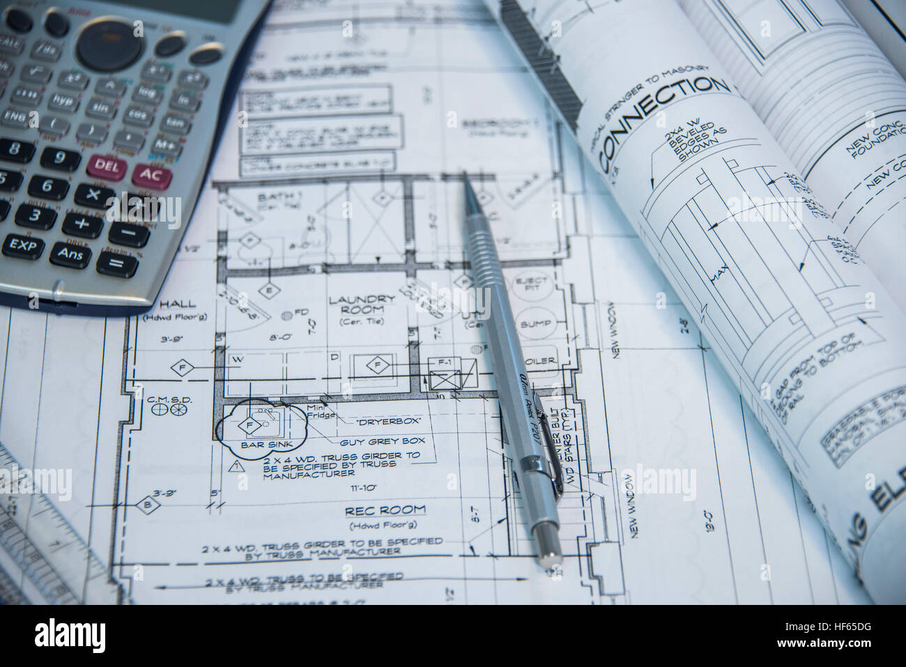 Remodel blueprint hi-res stock photography and images - Alamy